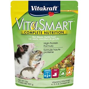 vitakraft vita smart rat/mouse food 2 lb bag