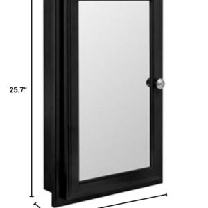 Rsi Home Products Sales CB33816 Java Finish Medicine Cabinet, 15-3/4" by 4-3/4" by 25-3/4"