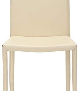 Safavieh Home Collection Karna Modern Cream Dining Chair (Set of 2)