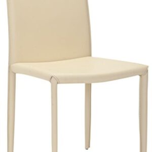 Safavieh Home Collection Karna Modern Cream Dining Chair (Set of 2)