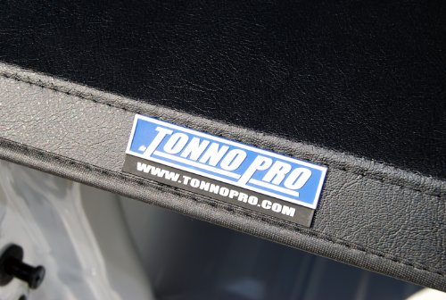 Tonno Pro Tonno Fold, Soft Folding Truck Bed Tonneau Cover | 42-400 | Fits 2017 - 2023 Nissan Titan (includes track sys. clamp kit) 5' 7" Bed (67.1")