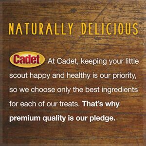 Cadet 100% Beef Strips Dog Treats - Long-Lasting, Healthy & Natural Beef Esophagus Treats for Small & Large Dogs - Low Calorie & High Protein Dog Chews (8 oz.)