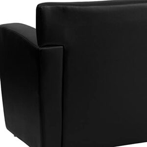 Flash Furniture HERCULES Majesty Series Black LeatherSoft Sofa