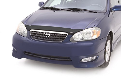 Auto Ventshade [AVS] Aeroskin Hood Protector | 2003 - 2008 Toyota Corolla, Low Profile/Flush - Smoke | 320039 Small