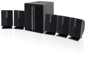 gpx ht050b 5.1 channel home theater speaker system (black)