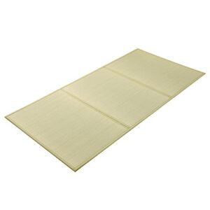 ikehiko japanese traditional igusa (rush grass) tatami mattress, twin xl. made in japan