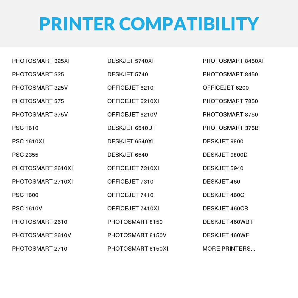 SPEEDYINKS Remanufactured Ink Cartridge Replacements for HP 98 and HP 95 to use for Officejet 150 100 6310, PhotoSmart 8050 C4180 C4150, Deskjet 460 5940 Printer (2 Black, 2 Color, 4-Pack)