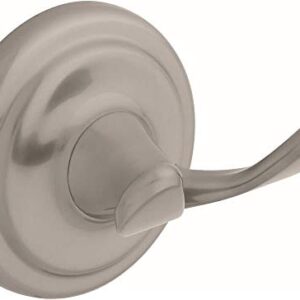 Franklin Brass 9002SN Jamestown Double Robe Hook, Brushed Nickel