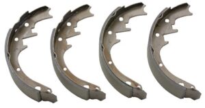 husky 30823 brake shoe kit with 12" axle set - 2 pair