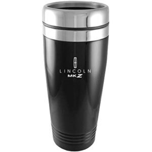 au-tomotive gold inc. stainless steel vacuum travel mug for lincoln mkz black - tm150.mkz.blk.fba