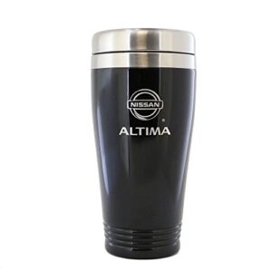 nissan atltima black travel mug