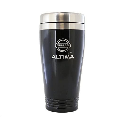 Nissan Atltima Black Travel Mug