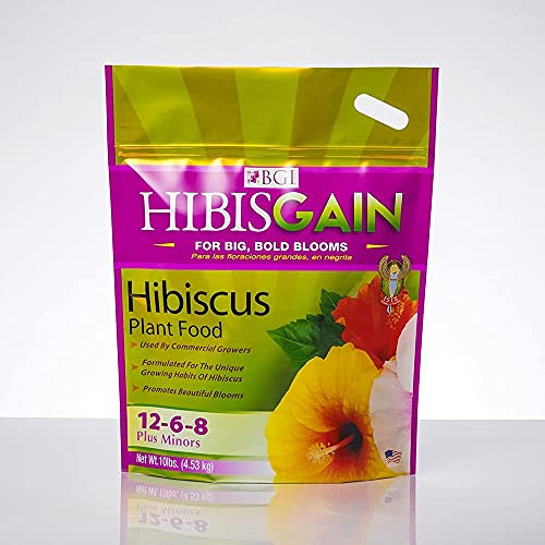 BGI HIBISGAIN 10lb Bag, Hibiscus Fertilizer