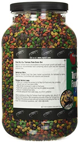 Rep-Cal Srp00807 Tortoise Food, 3-Pound