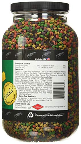 Rep-Cal Srp00807 Tortoise Food, 3-Pound