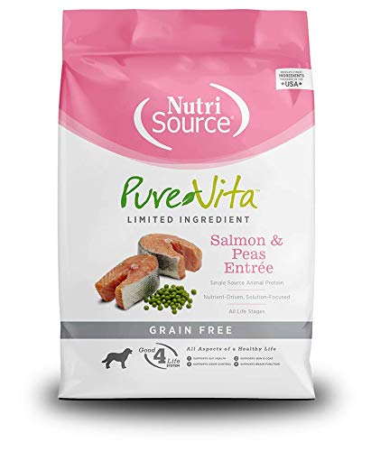 Pure Vita Grain Free - Salmon & Peas Entree - 25 Lb