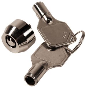 fjm security products fjm-2607-ka high security computer lock with chrome finish, keyed alike