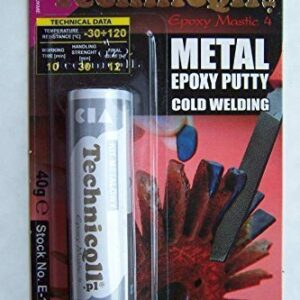 Technicqll Epoxy Putty for Metals (Steel, Aluminium, Bronze, Iron Casts, Etc) Cold Weld 40G