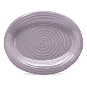 portmeirion sophie conran oval platter (mulberry, medium)