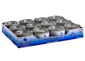 methanol 7-ounce entertainment cooking fuel, 12 -pack gel chafing cans