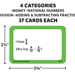 Teacher Created Resources I Have… Who Has…? Math Grades 4-5 (7833)