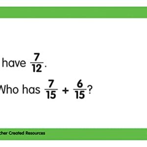 Teacher Created Resources I Have… Who Has…? Math Grades 4-5 (7833)