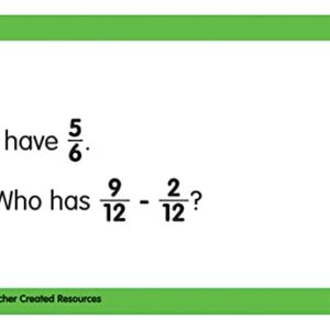 Teacher Created Resources I Have… Who Has…? Math Grades 4-5 (7833)