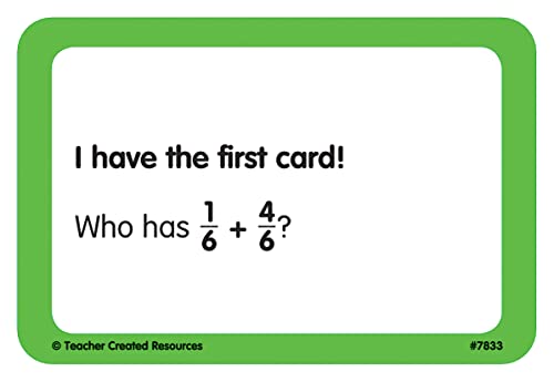 Teacher Created Resources I Have… Who Has…? Math Grades 4-5 (7833)