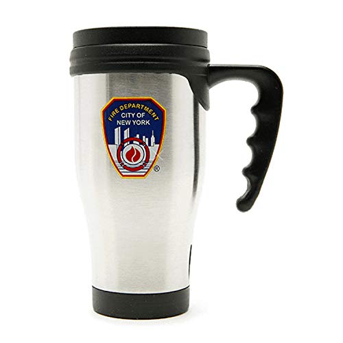 FDNY Travel Mug Officially Licensed by The New York Fire Department