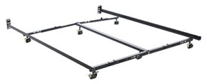 hollywood bed frames low profile premium lev-r-lock(r), coffee