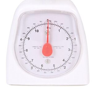 hand2mind Dual-Dial Analog Platform Scale, 5 kg Scale, Kitchen Scales, Weighing Scales, Classroom Supplies for Teachers Elementary, Teacher Supplies, School Supplies