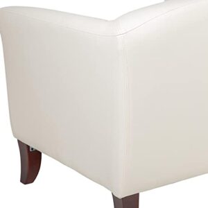 Flash Furniture HERCULES Imperial Series Ivory LeatherSoft Loveseat