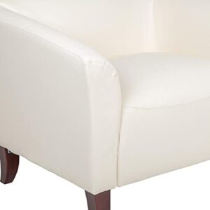 Flash Furniture HERCULES Imperial Series Ivory LeatherSoft Loveseat