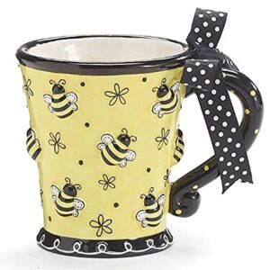 Raised Design 10oz Bee Mug