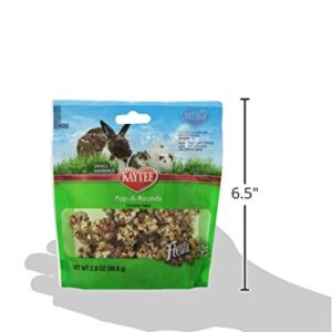 Kaytee Pop-A-Rounds Treat For Small Animals, 2 Oz.