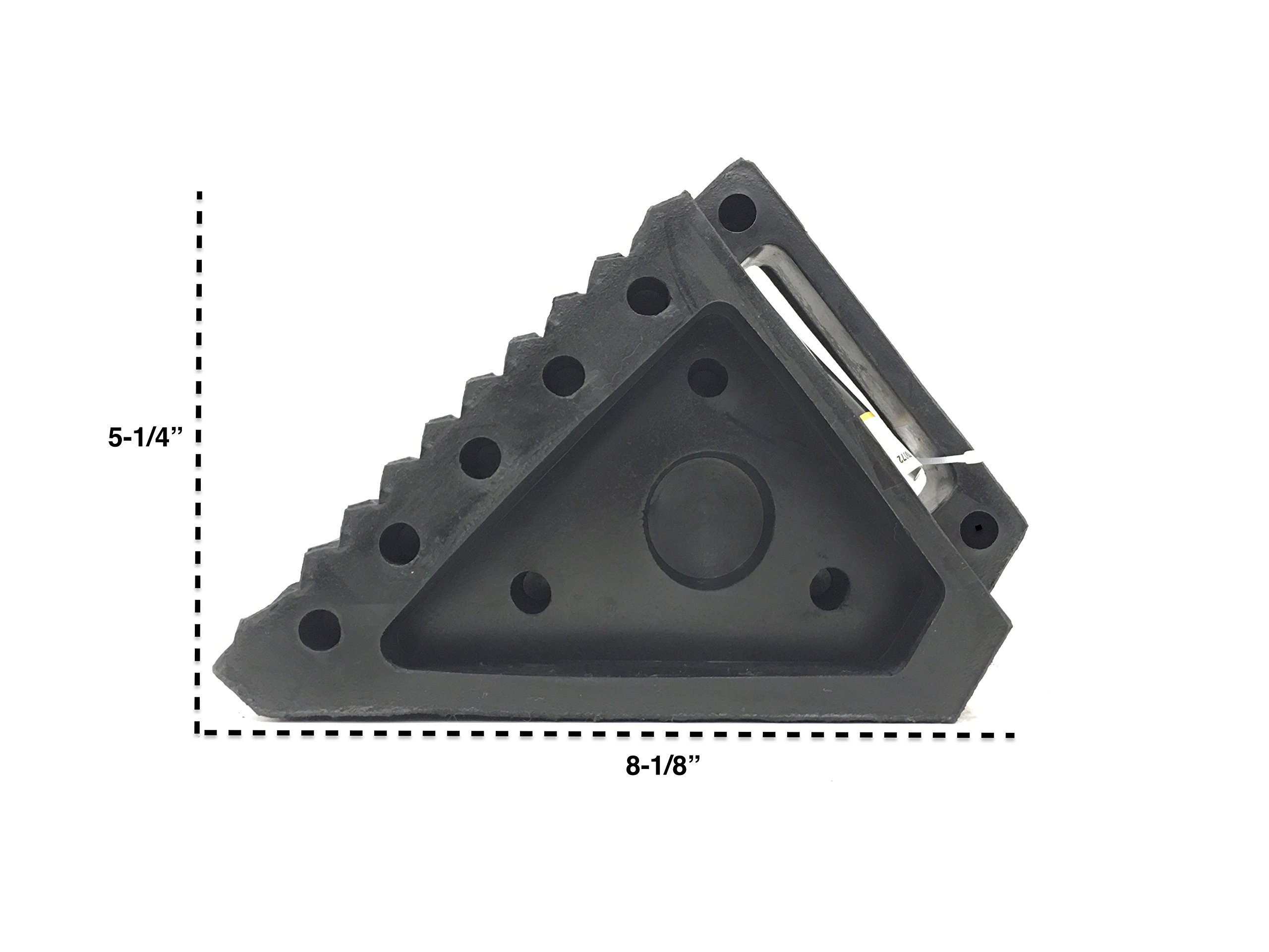 MaxxHaul 70072 Solid Rubber Heavy Duty Wheel Chock