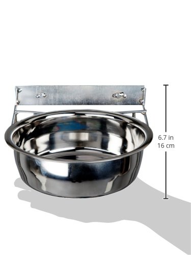 Advance Pet Products Stainless Steel Coop Cups with Clamp, 48-Ounce