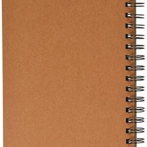 Strathmore Toned Sketch Spiral Paper Pad 5.5"X8.5"-Tan 50 Sheets -412500