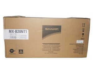 sharp oem toner for mx-b201d - 1 standard yield black toner (mxb20nt1) -