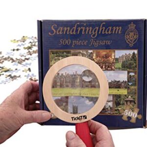 TickiT-72225 Wooden Hand Lens - Magnifying Lens for Toddlers & Children - Wooden Magnifier