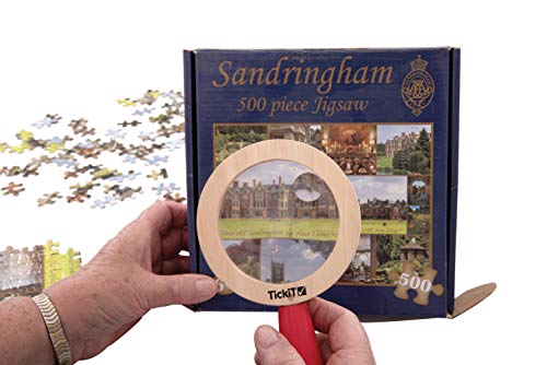 TickiT-72225 Wooden Hand Lens - Magnifying Lens for Toddlers & Children - Wooden Magnifier