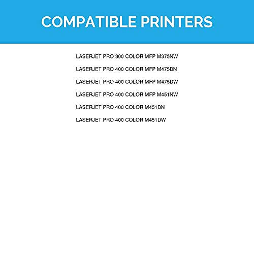 LD Products Remanufactured Toner Cartridge Replacement for HP 305A CE412A (Yellow) HP305A HP Laserjet & Laserjet Pro: 300 Color MFP M375nw, 400 Color M451dn, HP Laserjet Pro 400 Color M475dn, M475dw