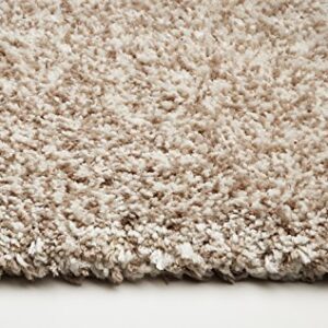 Kas 1580 Bliss 7' 6" by 9' 6" Hand-Woven Rug, Ivory Heather