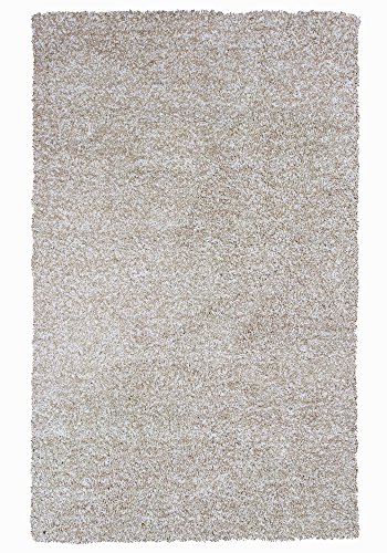 Kas 1580 Bliss 7' 6" by 9' 6" Hand-Woven Rug, Ivory Heather