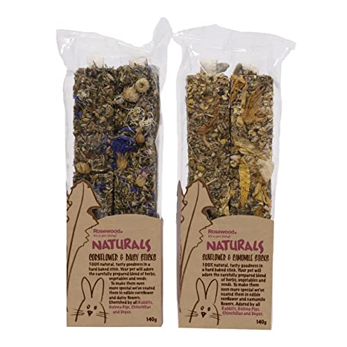 Boredom Breaker NATURALS Cornflower and Daisy Sticks 140g