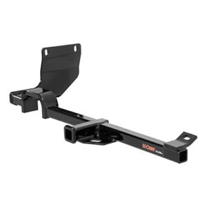 curt 11302 class 1 trailer hitch, 1-1/4-inch receiver, fits select nissan juke, gloss black powder coat