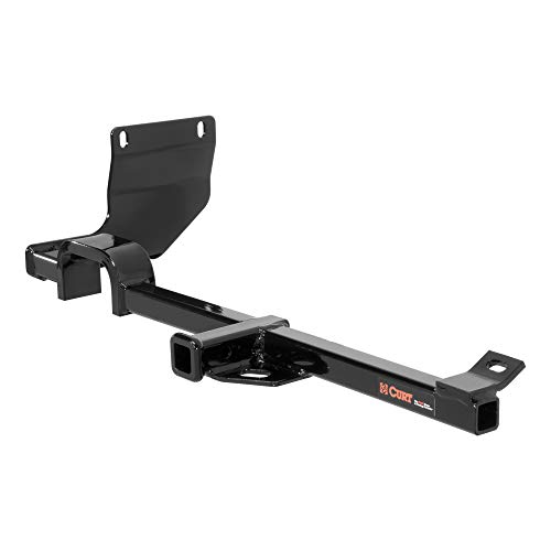 CURT 11302 Class 1 Trailer Hitch, 1-1/4-Inch Receiver, Fits Select Nissan Juke, GLOSS BLACK POWDER COAT