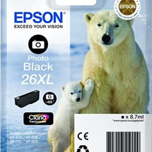 EPSON NO.26XL Ink CART HY Photo BLK