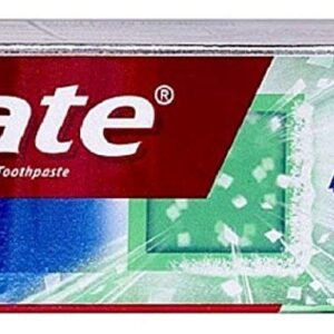 Colgate Toothpaste with Mini Breath Strips, Clean Mint-6 Ounces-3 Pack