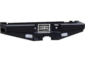 ranch hand sbd09hblsl sport series rear bumper with sensors for dodge ram